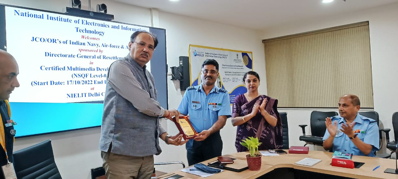 Government of India : National Institute of Electronics & Information Technology